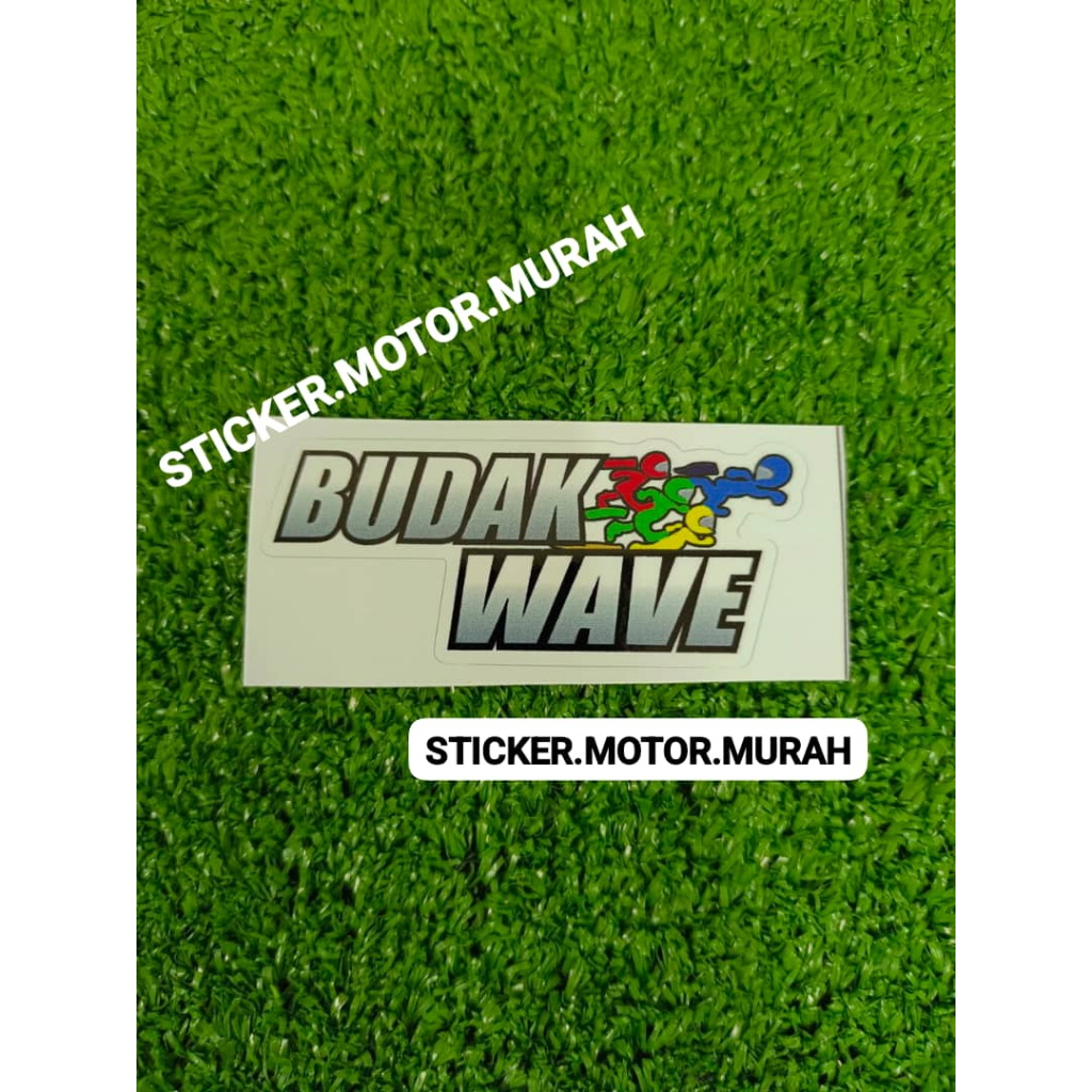 STICKER MINI BUDAK WAVE | Shopee Malaysia
