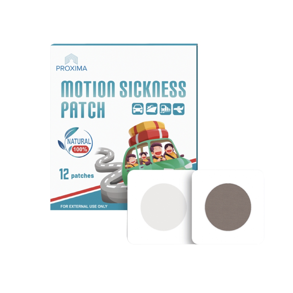 PROXIMA MOTION SICKNESS PATCH (12 PATCHES) EXP 5/2026 | Shopee Malaysia