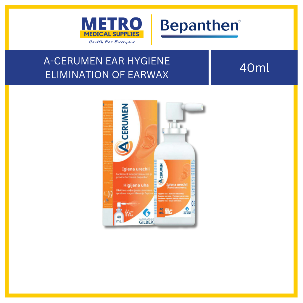 A-CERUMEN Ear Hygiene Elimination of Earwax 40ML | Shopee Malaysia