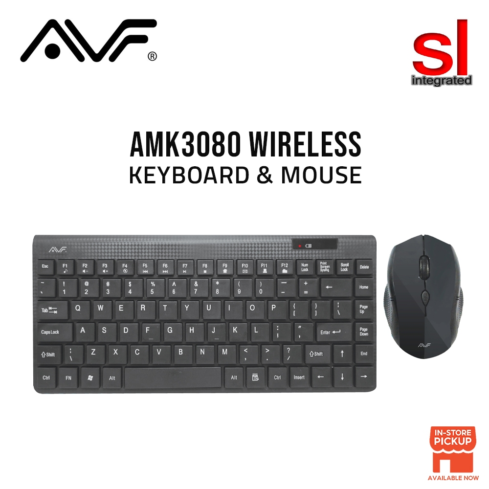 AVF AKM3080 WIRELESS KEYBOARD & MOUSE COMBO | Shopee Malaysia