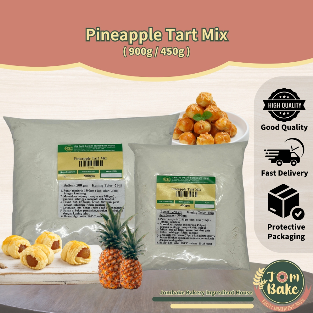 Pineapple Tart Mix [ 450g / 900g ] | Shopee Malaysia