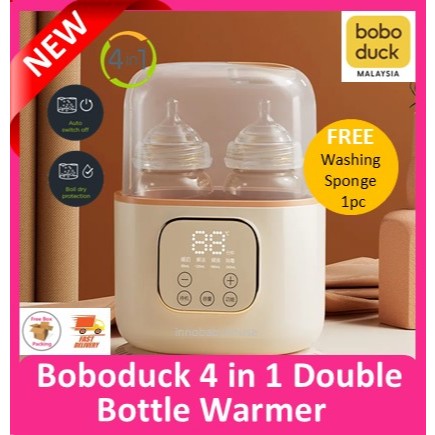 Boboduck 4 in 1 Multifunctional Baby Milk Warmer & Sterilizer Heater ...