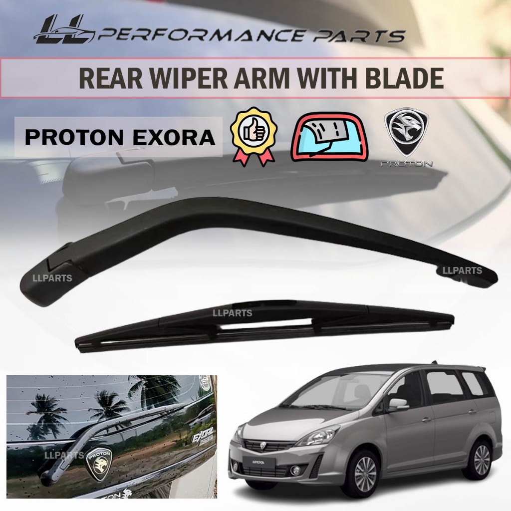 Proton Exora Rear Wiper Arm With Blade Lenggang Pengelap Cermin ...