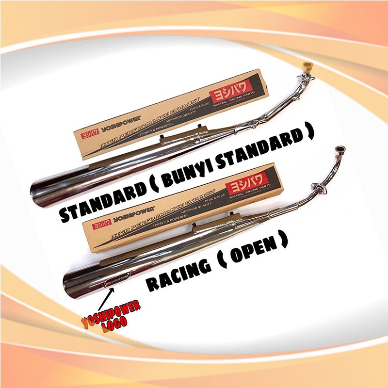 EX5 Racing Ekzos Bunyi Std Bunyi Bising Yoshipower Racing Exhaust Pipe ...