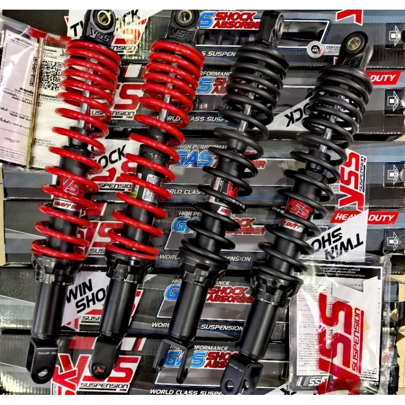 YSS MODENAS ELEGAN 250/ KAWASAKI J300 390MM DTG HEAVY DUTY TWIN ...