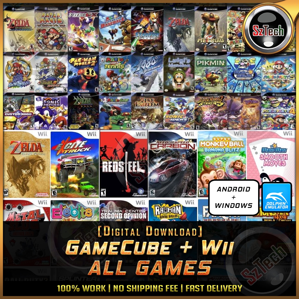 GameCube + Wii All Games [ Game for PC/Laptop/Android Phone ] 🔥Offline ...