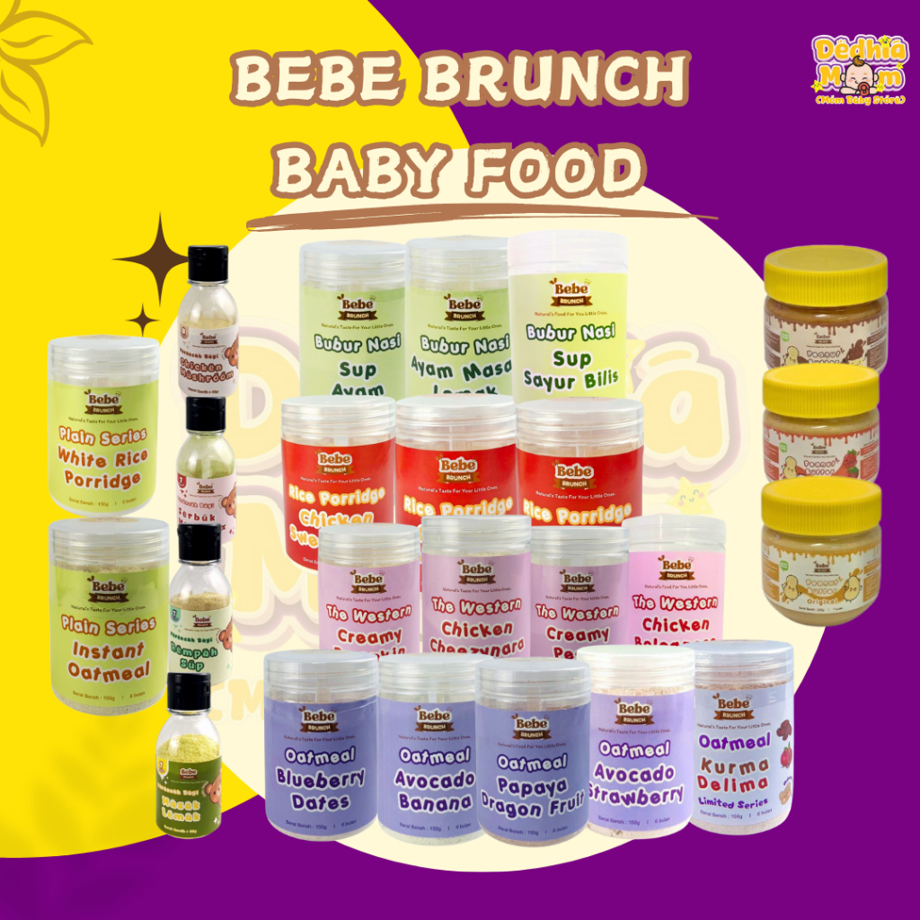 BEBE BRUNCH BUBUR BABY | BABY FOOD | MAKANAN BABY | BABY PORRIDGE ...