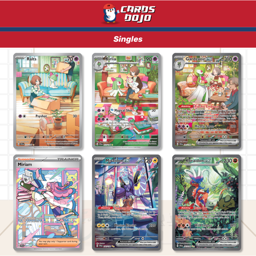 [READY STOCK] Scarlet & Violet Base Set Singles SIR/IR Pokemon TCG ...