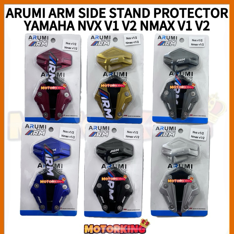 ARUMI ARM SIDE STAND PROTECTOR YAMAHA NVX V1 V2 NAMX V1 V2 PLUG N PLAY ...