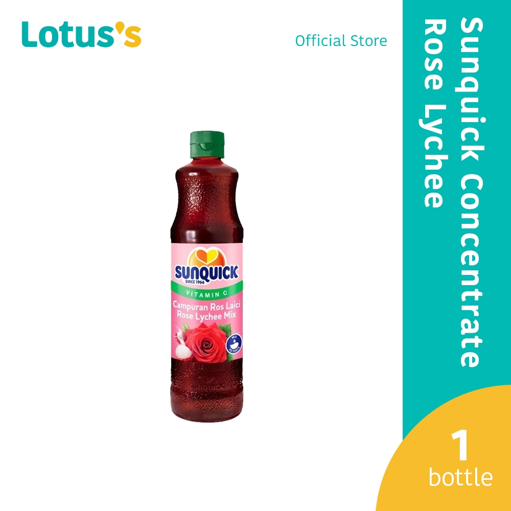 Sunquick Concentrate Rose Lychee 700ML | Shopee Malaysia
