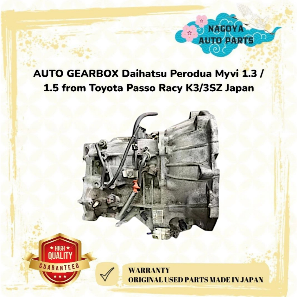 AUTO GEARBOX Daihatsu Perodua Myvi 1.3 / 1.5 from Toyota Passo Racy K3 ...