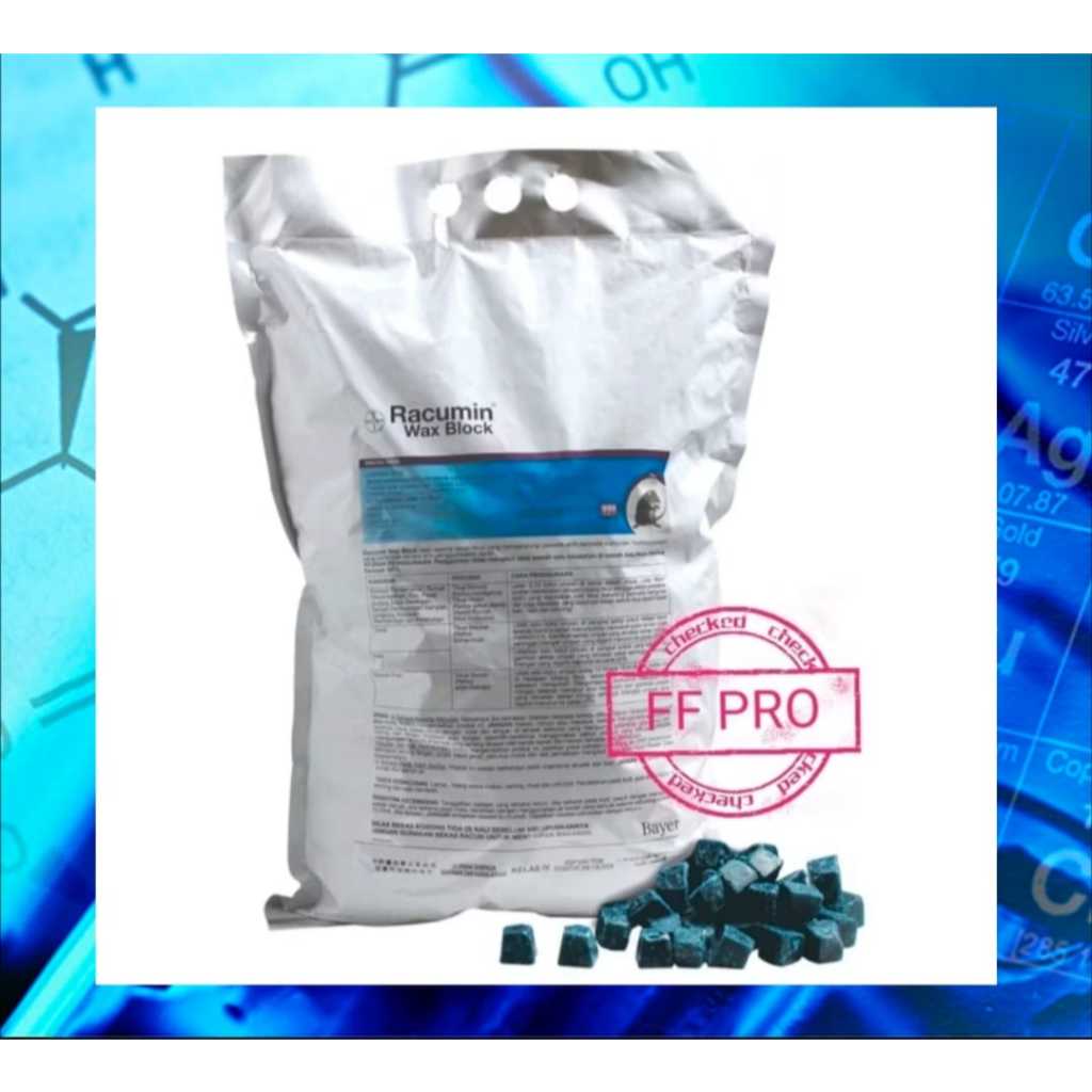 BEST SALLERS BAYER RACUMIN WAX BLOCK®️ (1 BAG/5 KG) RACUN CHEMICAL RAT ...