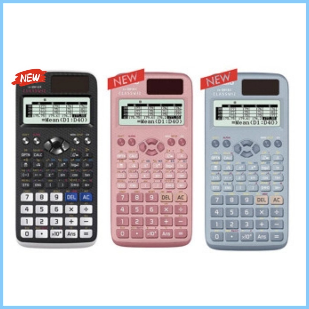Scientific Calculator FX-570/991 Classwiz Pink Blue Limited Edition ...
