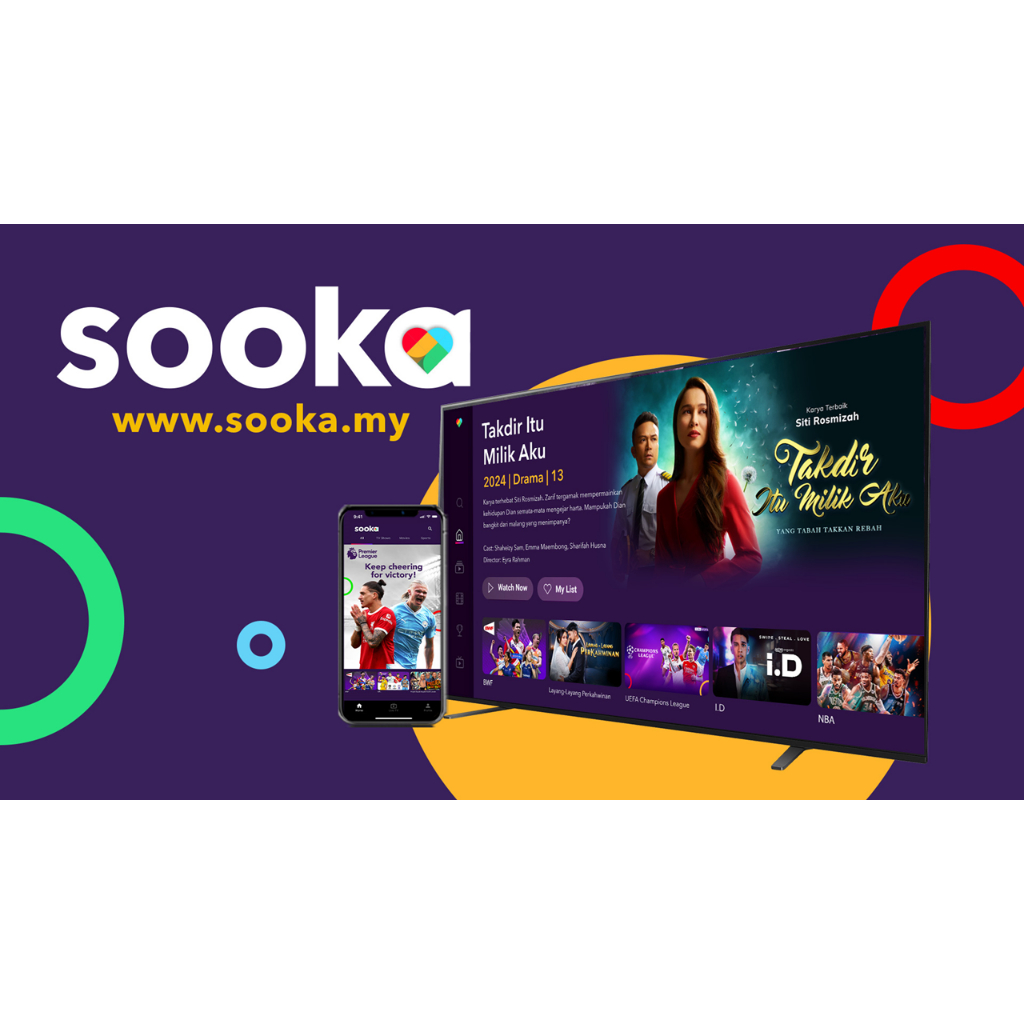 SOOKA 4K TV Stick - FREE with 6 or 12-Month Premium Plan (HDMI ...