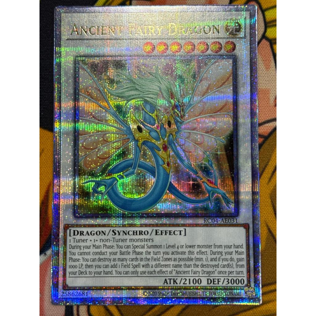 YUGIOH AE RC04-AE031 Ancient Fairy Dragon [QCSR] | Shopee Malaysia