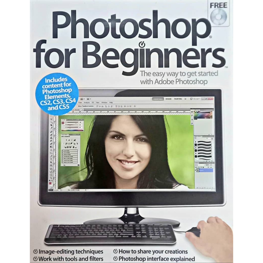 PHOTOSHOP FOR BEGINNERS | FREE CD • THE EASY WAY TO GET STARTED WITH ...