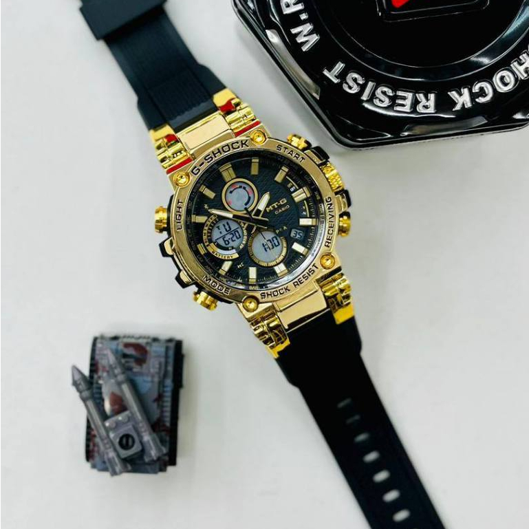 SEMA COLOR -DIGITAL G SHOCK MTG B-1000 STREP GREAT RUBBER JAM TANGAN ...