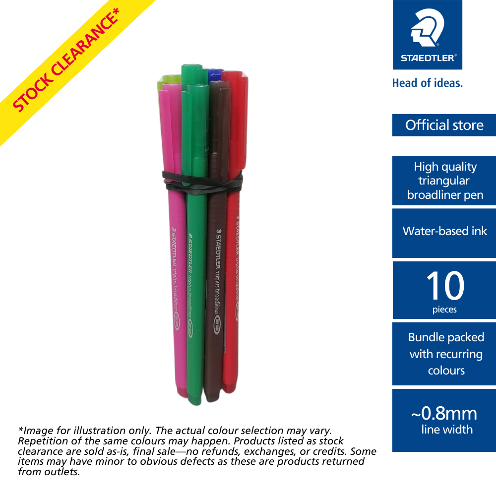 STOCK CLEARANCE - triplus® broadliner (Bundle of 10 pcs) | Shopee Malaysia