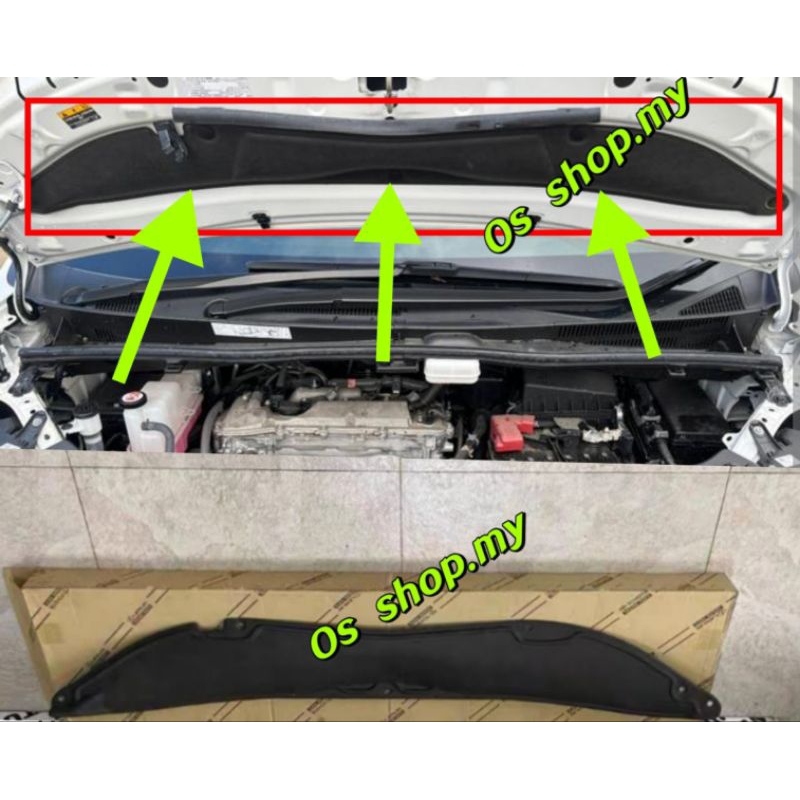 TOYOTA ALPHARD VELLFIRE AGH30 GGH30 2015-2024 ORIGINAL FRONT BONNET ...