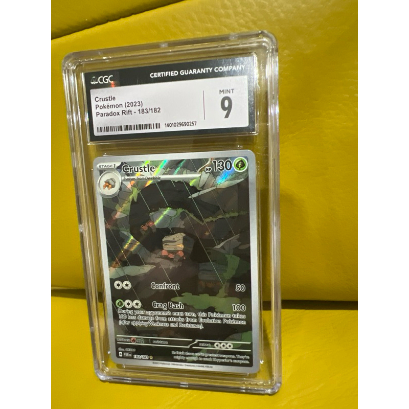 Pokemon Tcg - Crustle IR CGC 9 Graded card | Shopee Malaysia