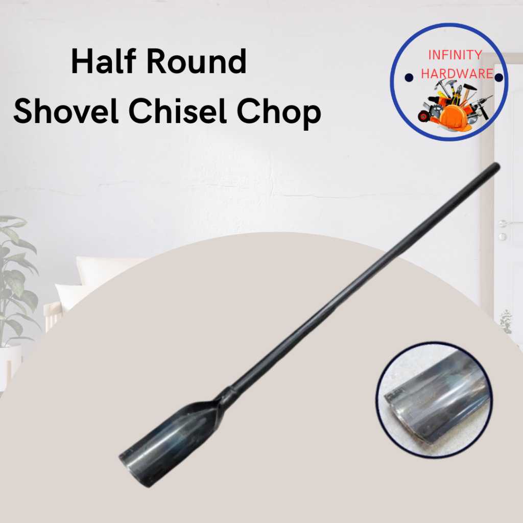Half Round Soil Dig Shovel Chisel Chop Penggali Tanah Chop Tanah ...