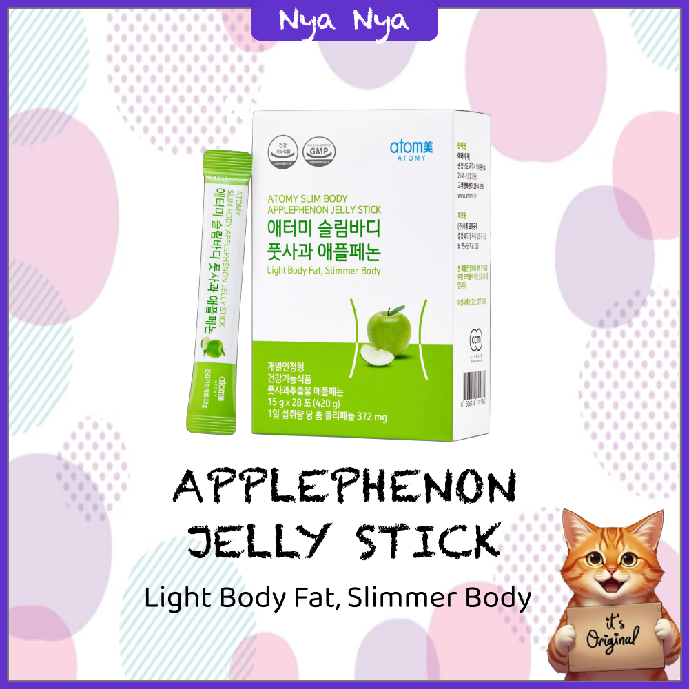 ** SLIM BODY APPLEPHENON JELLY STICK ** Atomy Korea slimming ...