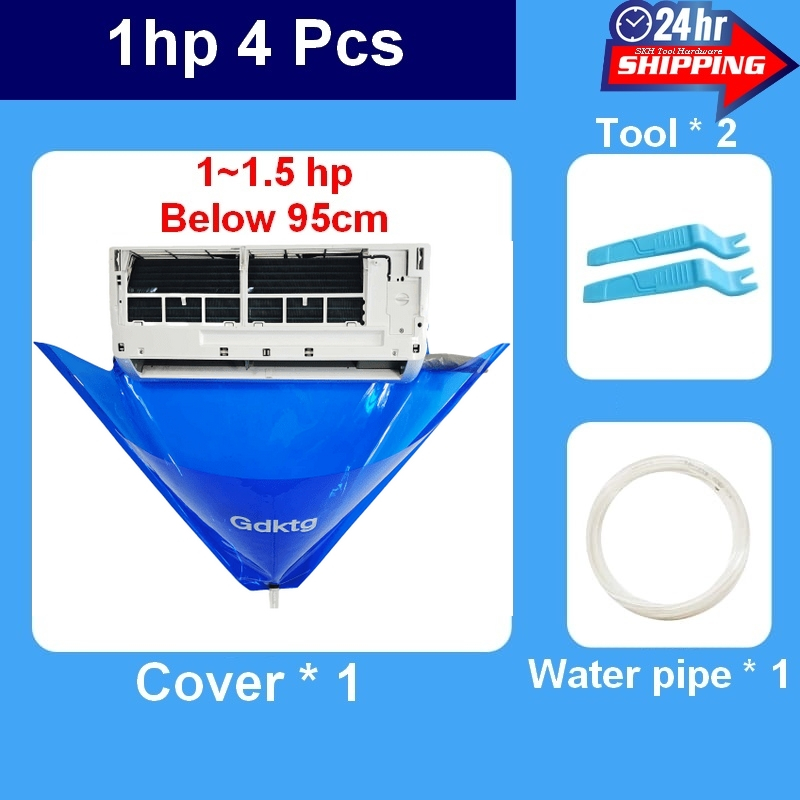 Aircond cover cleaner Beg Cuci aircon Canvas Thick Clean Bag Kanvas Air ...