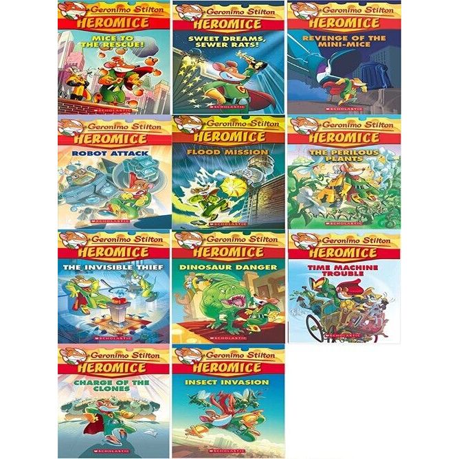 Heromice Series English book Chapter comic 11 Books | Shopee Malaysia