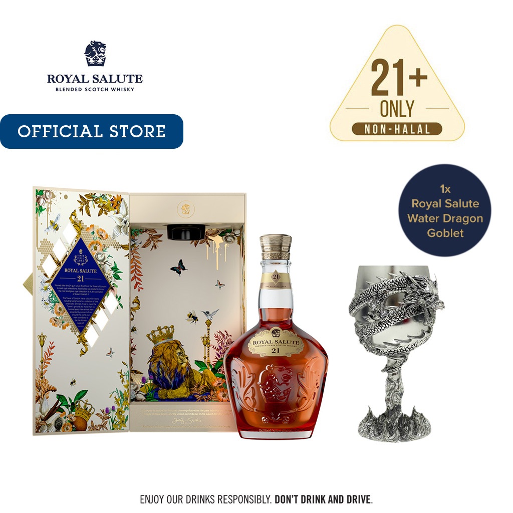 Royal Salute 21 Years Old Blended Scotch Whisky Blended Grain (700ml) | Shopee Malaysia