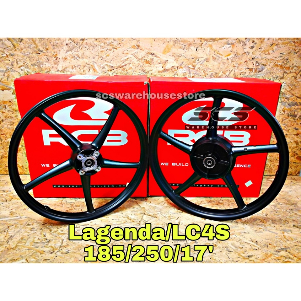 Yamaha LC4S / Lagenda SP522 RCB Sport Rim 185 / 250 / 17' Racing Boy ...