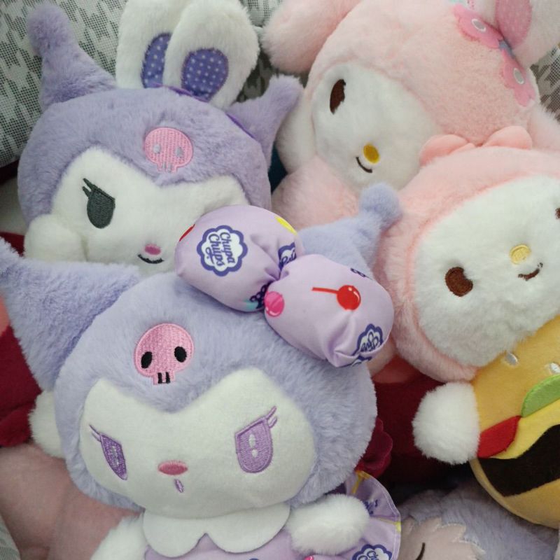 Kuromi Hello Kitty Melody Cinnamoro Loopy and other cute cuddly cartoon plush soft toy | Shopee ...