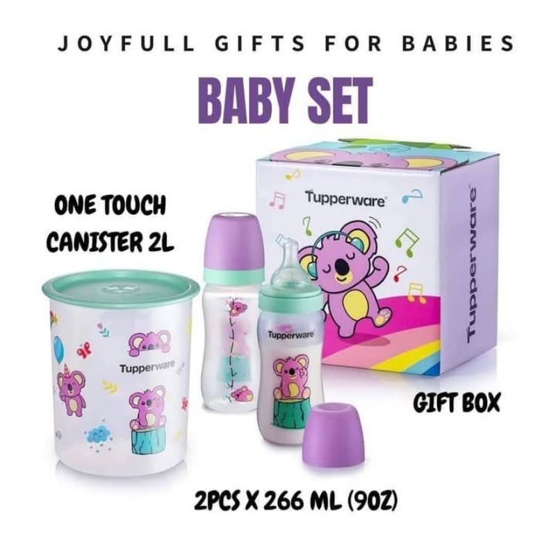 Tupperware Baby Set ( Set botol bayi) | Shopee Malaysia