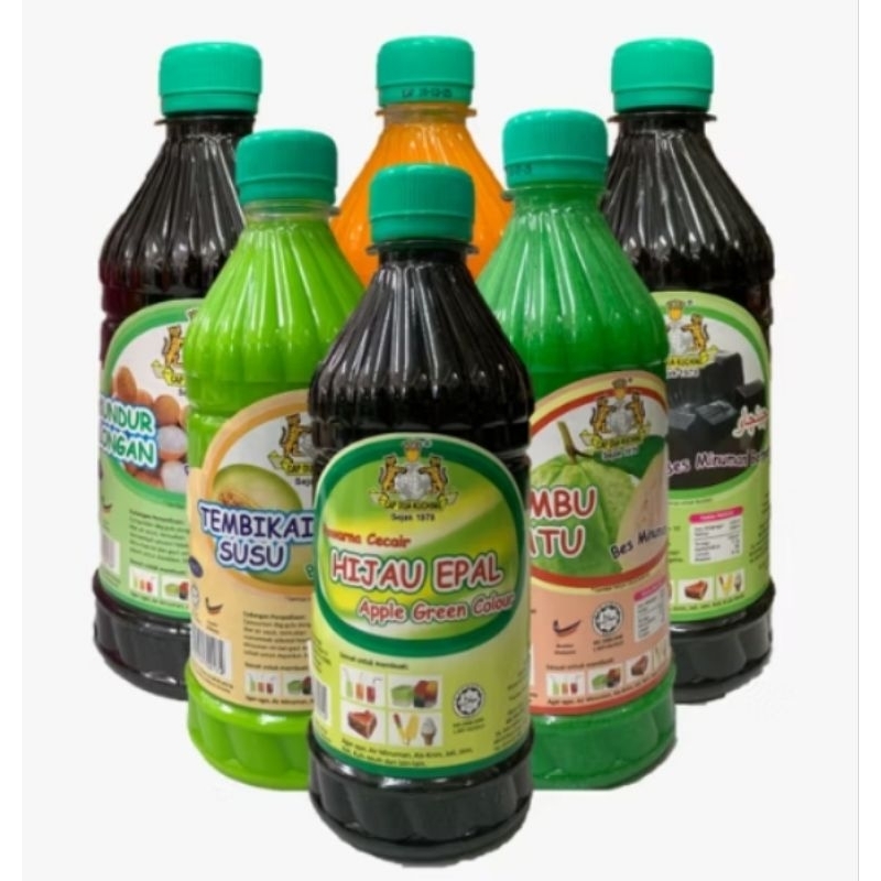 CAP DUA KUCING Halal EXP 6/2028 Pati Rasa /BES Minuman Berwarna Dan ...