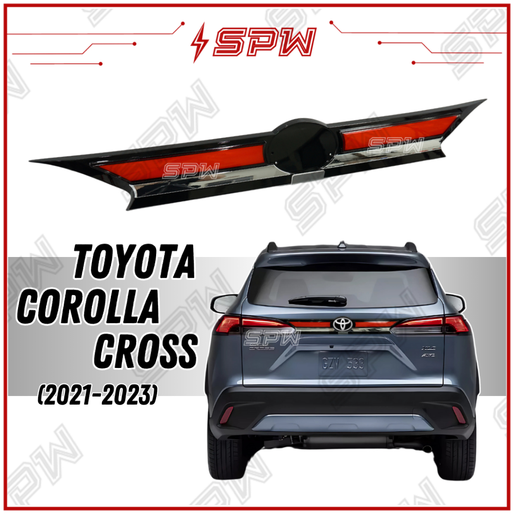 Toyota Corolla Cross (2021-2025) Trunk LED Rear Garnish DRL Daylight ...