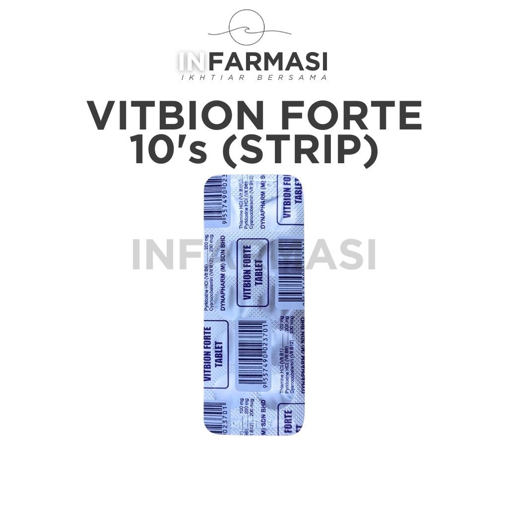 Vitbion Forte 10's (Strip) - Ubat Suplemen untuk Urat Saraf dan Kebas ...