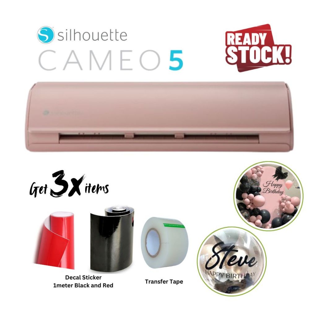 Cutting Sticker Machine Cameo 5 / DIY Cutting Sticker Kit / Starter ...