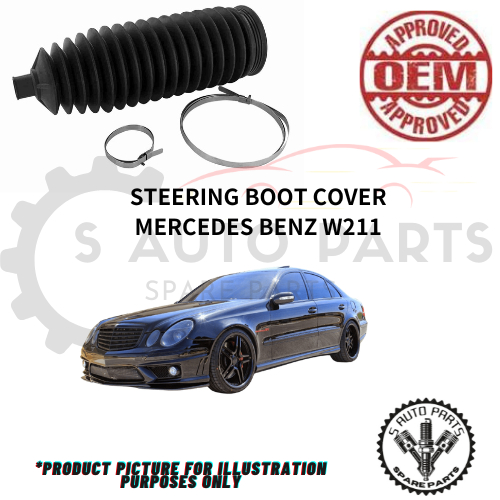 MERCEDES BENZ W211 STEERING BOOT COVER BRAND OEM | Shopee Malaysia