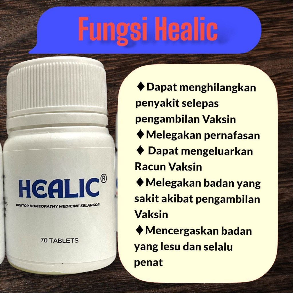 HEALIC 💥 Homeopathy untuk Detox Racun dan Heavy Metal keluar dpd badan & membantu mengurangkan ...