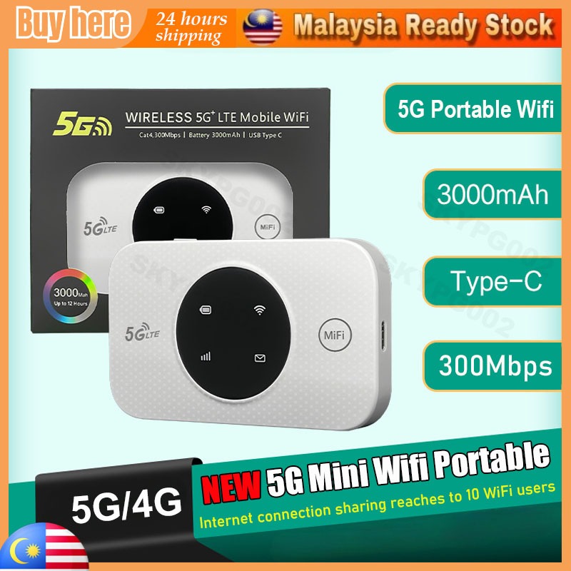 5G Mini Wifi Portable Pocket Poket 4G/5G Sim Card Wifi Extender Mifi ...