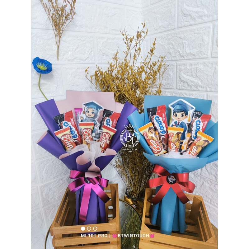 bouquet konvo / coklat | Shopee Malaysia