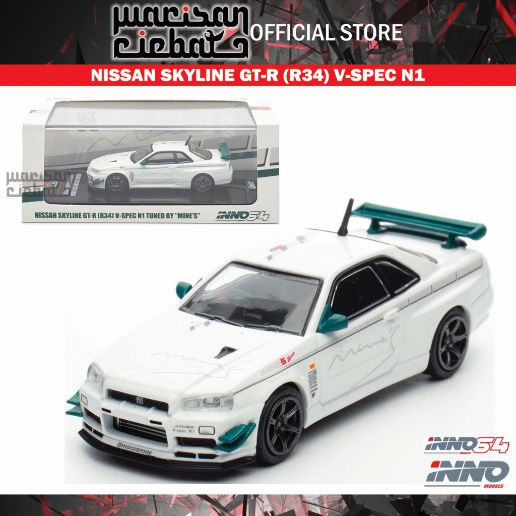 Inno Models Inno64 1/64 Nissan Skyline GT-R (R34) V-Spec N1 Tuned by ...
