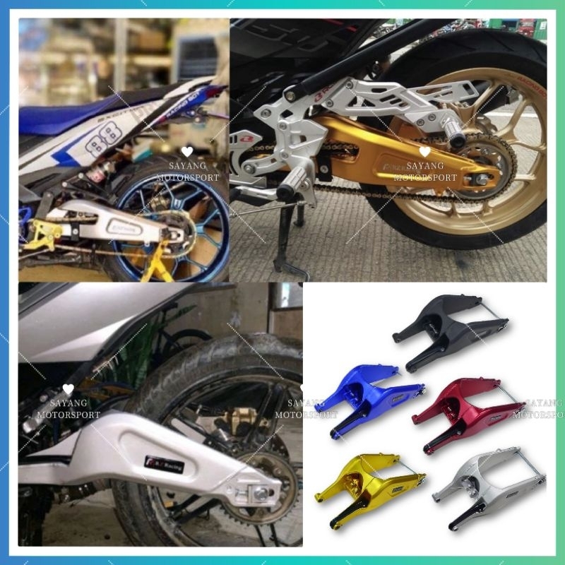 Y16ZR Y15ZR V1 V2 LC150 Y15 RZ RACING LUXURY SWING ARM ALLOY CNC Y16 ...