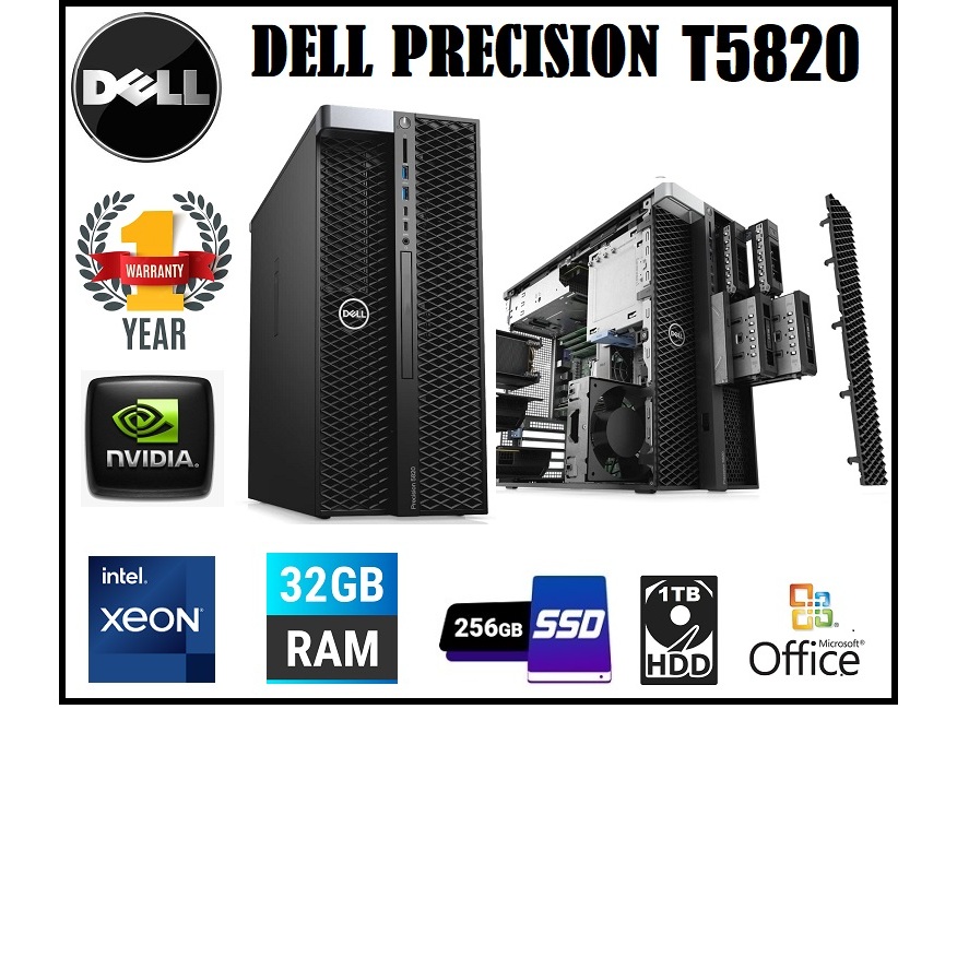 Dell Precision T5820 WorkStation (Best Heavy Duty PC for Gaming ...