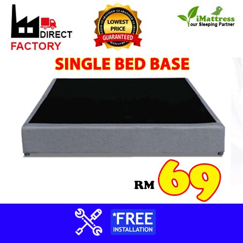 Fabric Divan Bed Base/Katil Single/ Queen/King Direct Factory Price ...