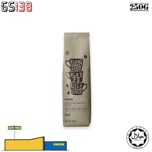 IKEA PATAR Coffee Beans [Dark Roast] Organic 250g (𝙊𝙧𝙞𝙜𝙞𝙣𝙖𝙡) HALAL ...