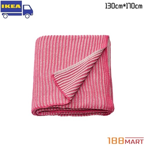 [𝓞𝓻𝓲𝓰𝓲𝓷𝓪𝓵] IKEA PRAKTFJARIL Throw 130cm*170cm - Pink/Light Beige | Shopee Malaysia