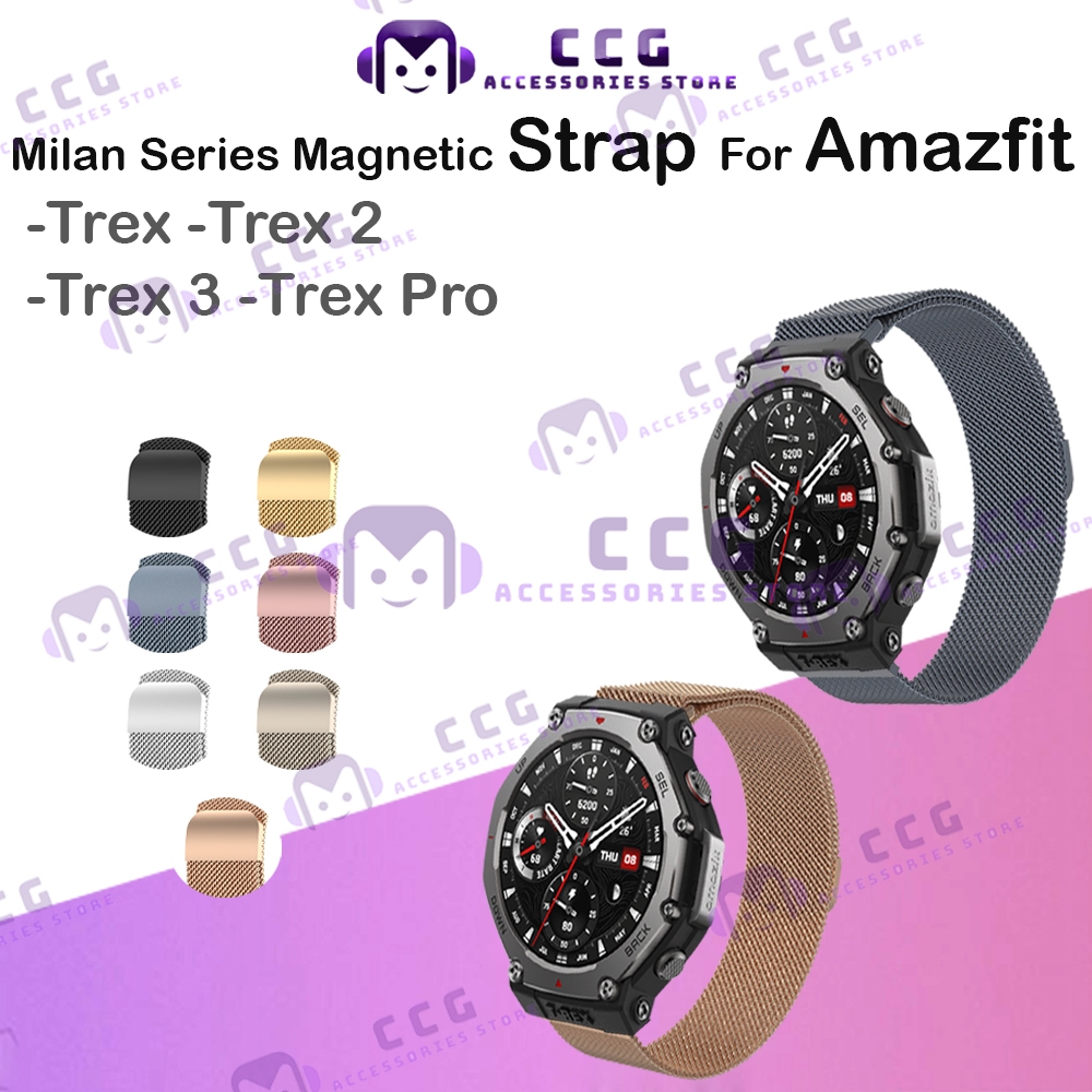 Amazfit T Rex 3 T Rex 2 T Rex Pro T Rex Milan Series Magnetic Color Strap 22mm Trex3 Trex2 ...