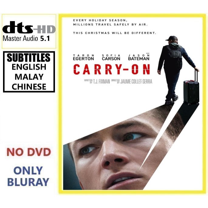 C1112 Carry-On (2024) Action Crime Thriller | Shopee Malaysia