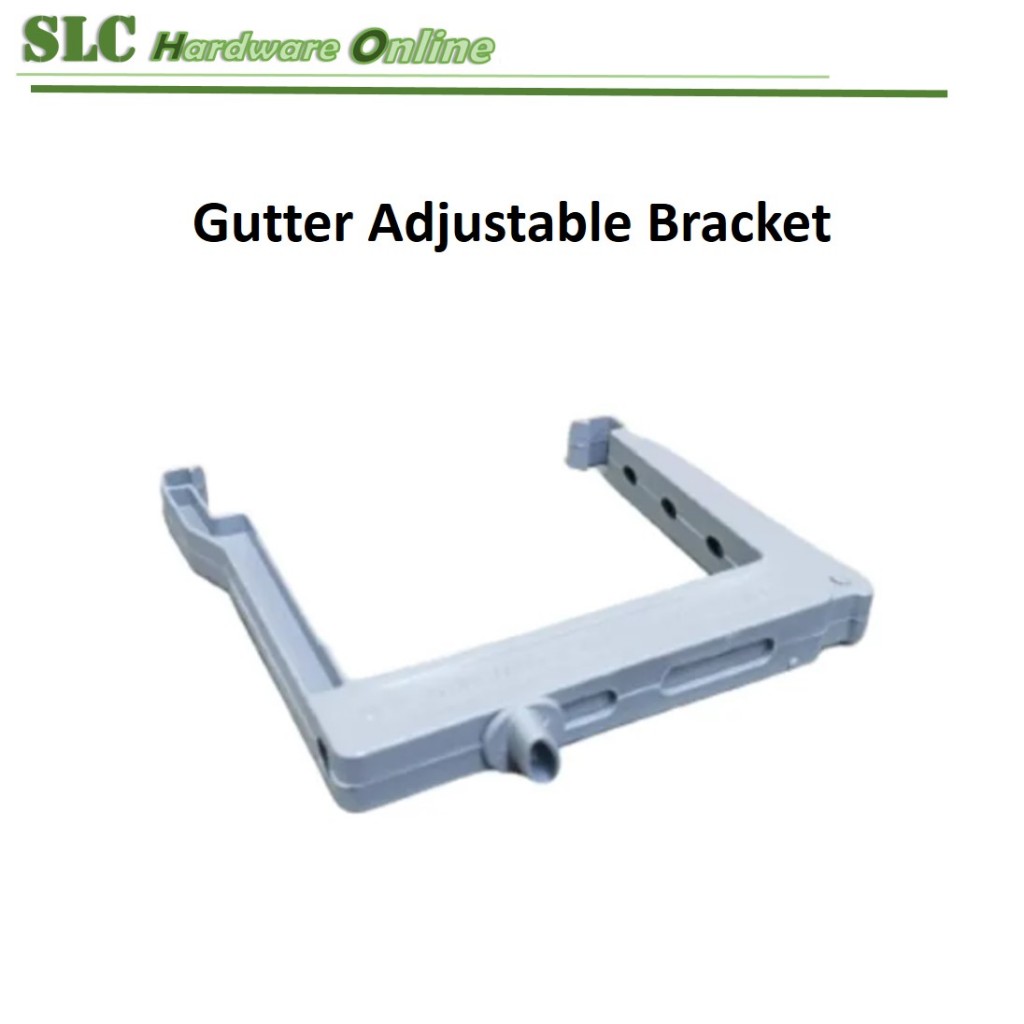 GUTTER ADJUSTABLE BRACKET / RAINWATER BRACKET | Shopee Malaysia