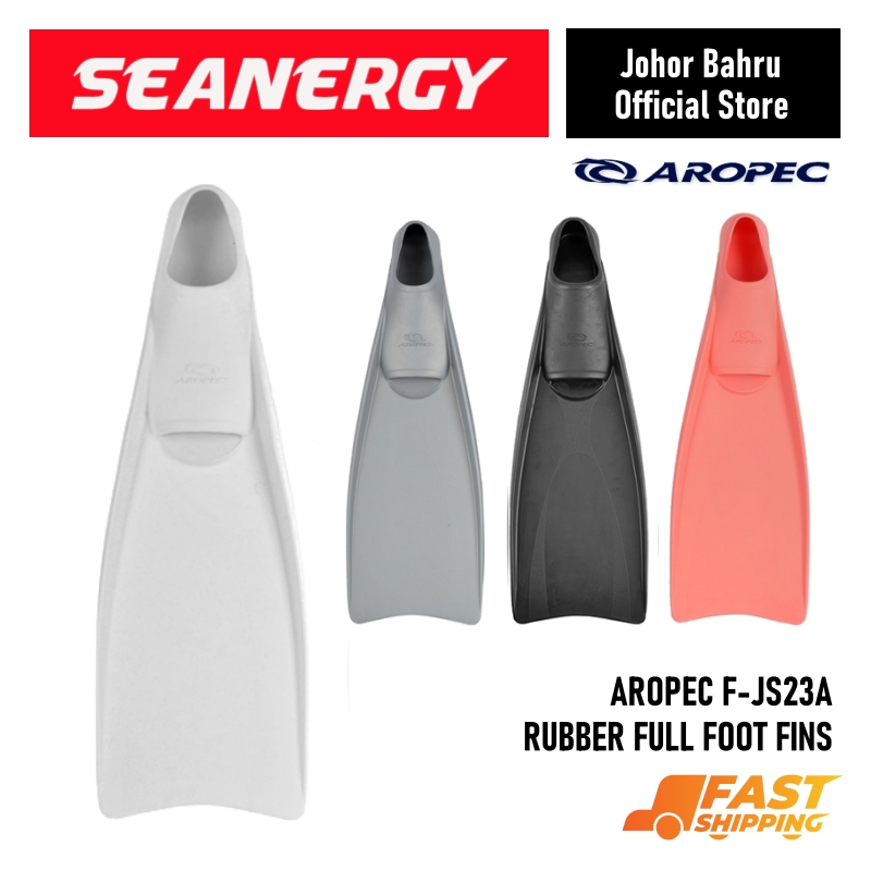 AROPEC F-JS23A Scuba Diving Fins Full Foot Rubber Fins Flippers not ...